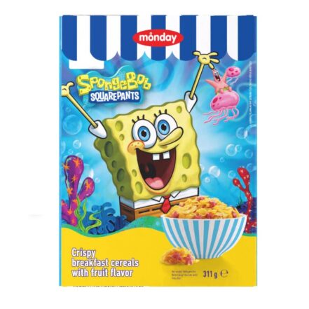 SpongeBob SquarePants Breakfast Cereal, 311 Grams, From Israel, Kosher ...